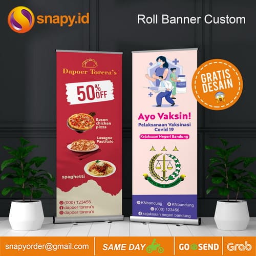 Roll Banner Market Day